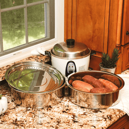 TATUNG TATUNG TAC-S02 Tatung Stainless Steel 3pcs Steamer Set - For ...