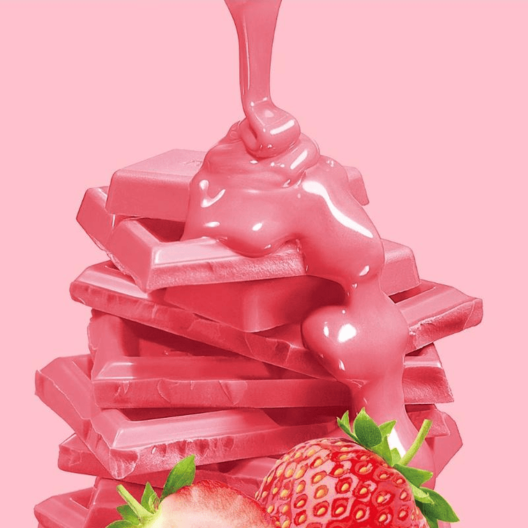 【中国直邮】 日本 MEIJI 明治草莓巧克力排块65g*2块 | 亚米