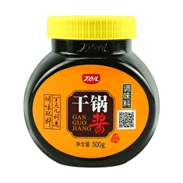 DINGDIANER Gan Guo Jiang - Dry Pot Sauce, 17.6oz | Yami