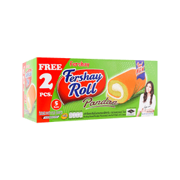 FERSHAY Roll Cake Pandan Flavor 240g | Yami