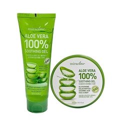 Miraclair Aloe Vera 100% Soothing Gel 260ml+300ml | Yami