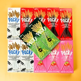 GLICO.JP Glico Holiday box Set, 12 Pocky boxes | Yami