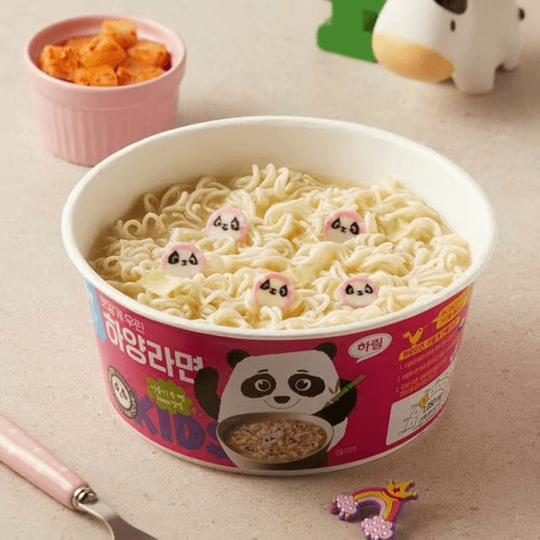 韓國Foody Buddy 白色拉麵 不辣 兒童拉麵 80g | 亞米