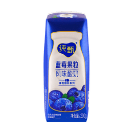 MENGNIU Chunzhen Greek Yogurt Blueberry Flavor 200g | Yami