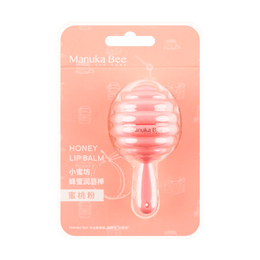Manuka Bee Honey Lip Stick Lip Balm Peach Powder | Yami