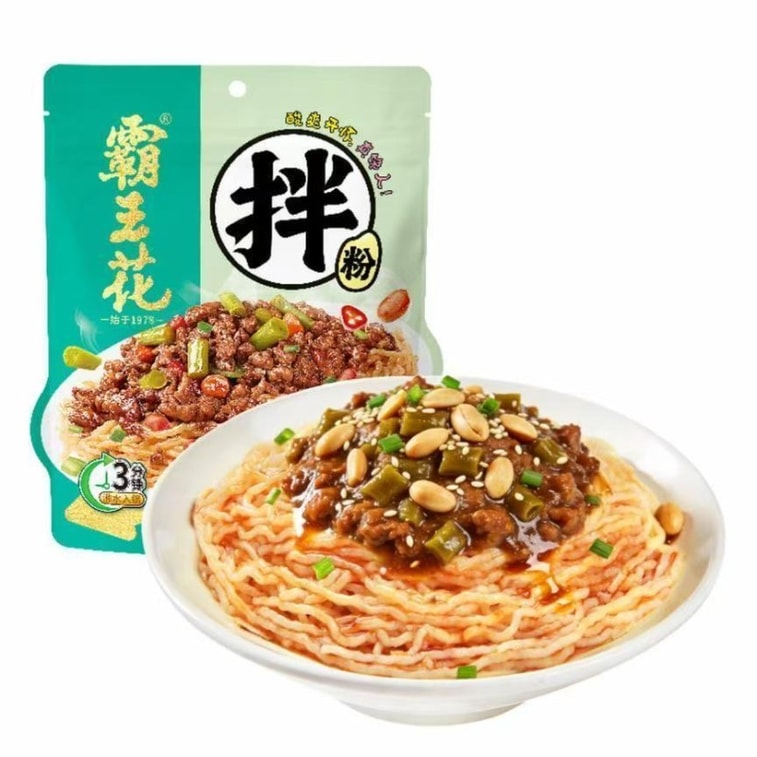 霸王花 拌粉酸豆角口味料足速食172.3g/袋 0