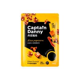CAPTAIN DANNY Puffed Rice Caramel Flavor 100g | Yami