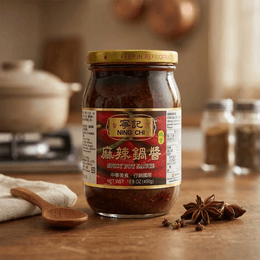 NING CHI Mala Spicy Hot Pot Sauce, 15.87 oz [Ideal For Mala Hotpot ...