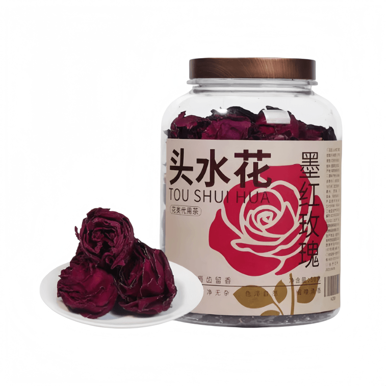 First Flush Splash Ink Red Rose Tea Large Bloom Hot and Cold Brew Gift ...