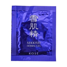 KOSE SEKKISEI AMERICA SEKKISEI Herbal Gel Sample Sache | Yami