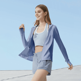 Beneunder Sun Protection Clothing UPF50+ Ice Touch Series HuDi Blue 155 ...