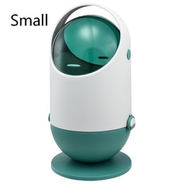 Space Capsule Trash Can Light Luxury Creative Covered-Mini(26*13cm ...