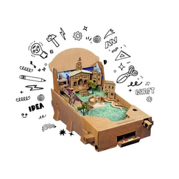 DIY cardboard Pinball machine | Yami