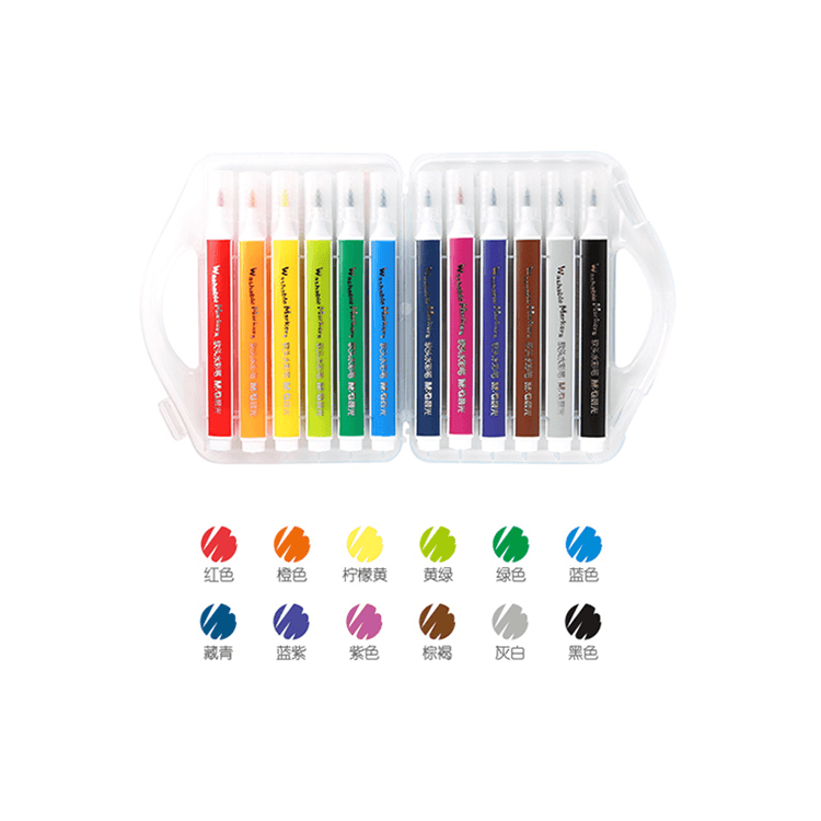 DOMS Aqua Watercolor Soft Tip Sketch Pens Pack Of 24 Shades, 60% OFF