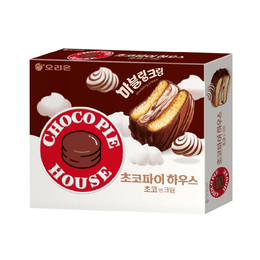 Orion Choco Pie House Choco & Cream 34g x 12p | Yami