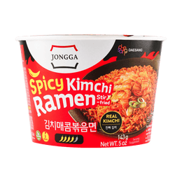 Jongga Kimchi Stir-Fry Ramen 143g | Yami