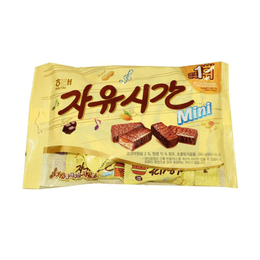 Haitai Free Time Chocolate Bar Mini 10g x 18p | Yami