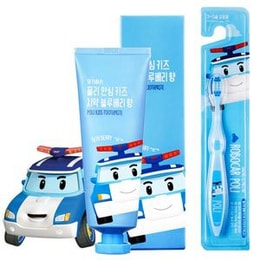 DAENGGIMEORI Poli Kids Toothpaste for children 100g (Blueberry ...