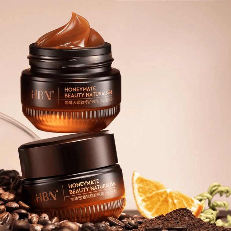 Caffeine Firming Eye Cream Set – 15g Jar + 3g*3 Tubes – Anti-Wrinkle ...