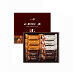 MILLEFEUILLE Chocolate Napoleon Melaleuca Wafer Cream Snacks 10 Pieces ...