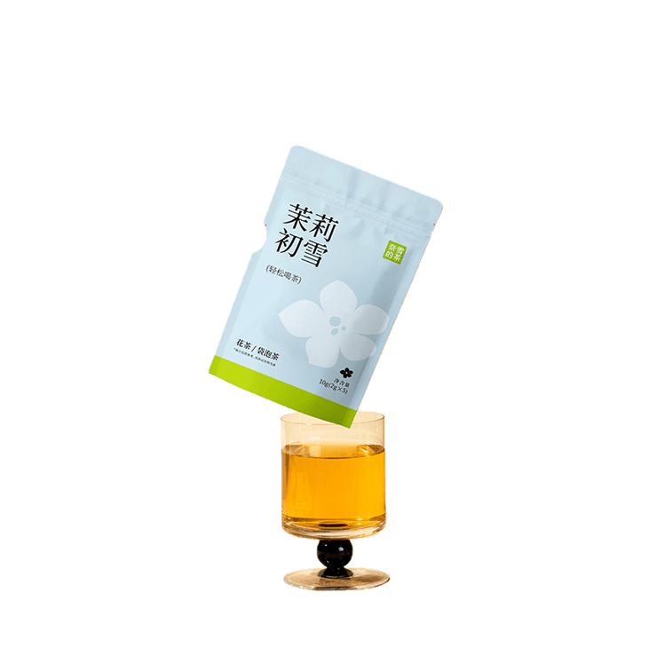 [중국 직배송] 나유키 자스민 초설 셀프스탠딩 티백 10g (2g*5) 자스민차향 | Yami