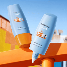 Mistine Aqua Base Ultra Protection Matte&Light, Face Sunscreen PRO, 1.4 ...