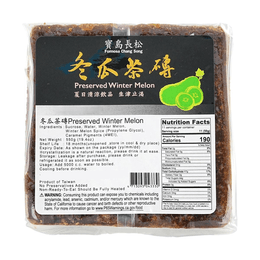 TAIWANCHANGSONG Chang Song - Preserved Wintermelon Brick 19.40 oz | Yami