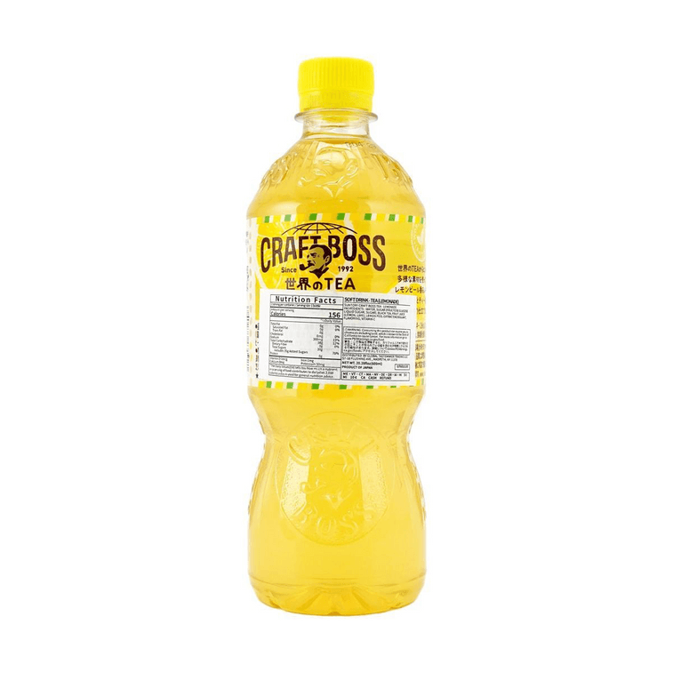 日本SUNTORY三得利 CRAFT BOSS 柠檬茶 600ml | 亚米