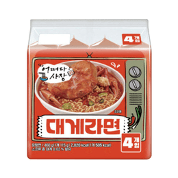 Paldo Snow Crab Ramen 115g x 4p | Yami