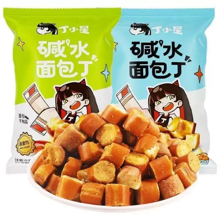 Savory Cheese Roasted Bread Cubes 500g Approx. 22Bags Layered Cheesy ...