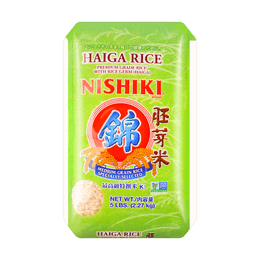NISHIKI Premium Haiga Rice Medium Grain Rice 5lb | Yami