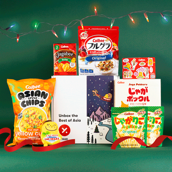 CALBEE YAMI X CALBEE Winter Limited Edition Gift Box (Includes 5 ...