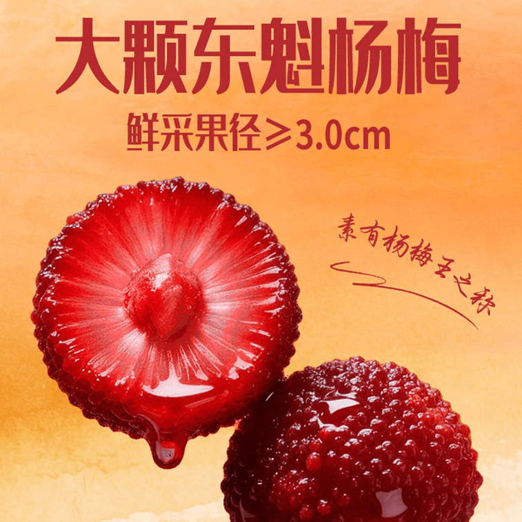 Direct Mail】 Tangerine Peel Waxberry 108g*1 Bag Sweet & Sour Preserved ...