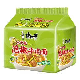 Master Kong Instant Noodles Classic Pickled Pepper Beef Noodles Instant ...