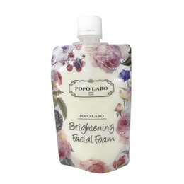 【特价回馈】【日本直邮】日本POPO LABO玫瑰保湿补水美白泡沫洁面120g | 亚米
