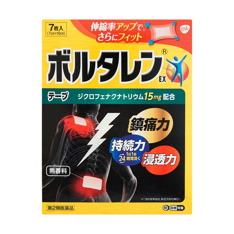 VOLTAREN NOVARTIS Pain Relieving Patches 7pcs | Yami