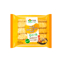 datian Nature's Soy Fried Bean Curd Rolls, 4.2oz | Yami