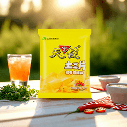 Angel Potato Chips Spicy Potato Chips, 3.8oz | Yami