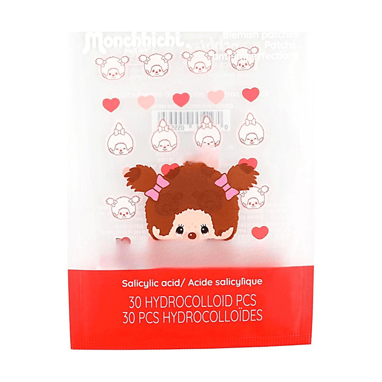 Monchhichi Blemish Patch Red 30 Patches 0