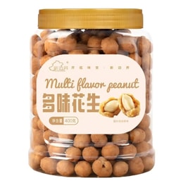 Multi-Flavor Peanuts Crispy Coated Snack 400g | Yami
