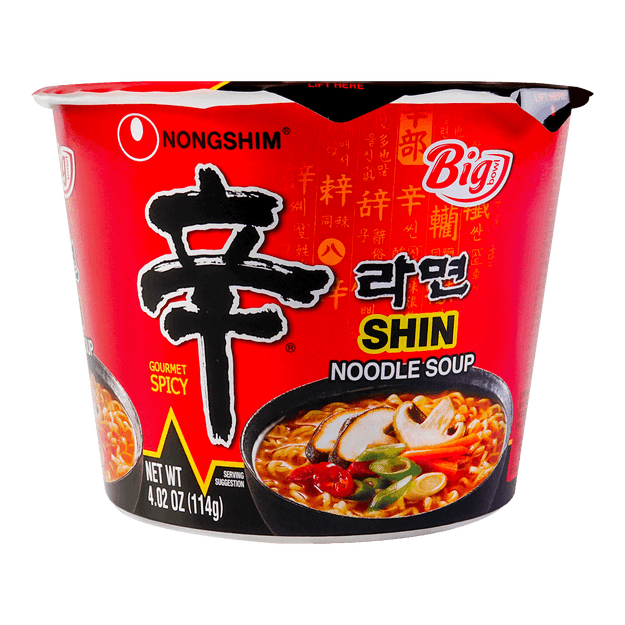Shim Ramen Noddle Soup Big Bowl 114g - Yamibuy.com
