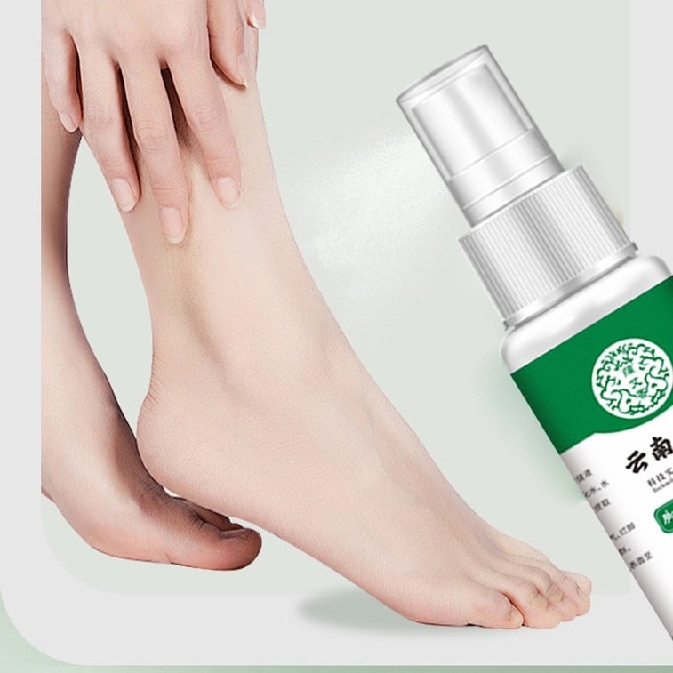 云南本草 60ml 深层抑菌、快速止痒除臭、改善脚臭、汗脚、烂脚丫、足部干裂,温和不刺激,告别反复,清爽护足 4