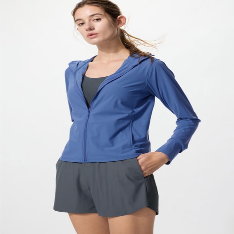 UNIQLO UV Protection Sun Jacket Blue Size M 0