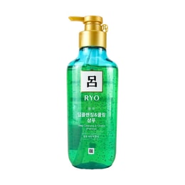 RYO Green Oil Control Anti-dandruff Nourishing Shampoo 400ml | Yami