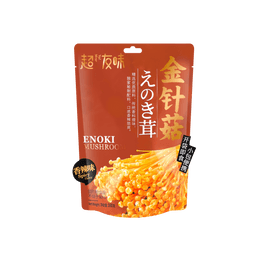 YO MAN Spicy Enoki Mushrooms - Veggie Snack, 5.64oz | Yami