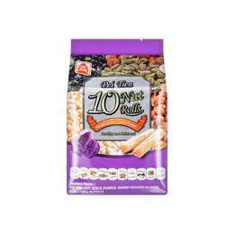 Pei Tien 10 Nut Roll Purple Sweet Potato Flavor 160g | Yami