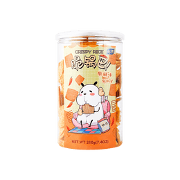 YUMEI Crispy Rice Spicy Mala Crackers, 7.4oz | Yami