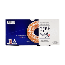 AONE Korean Fried Cookie Yakgwa Doughnut Snack 60g x 12pc | Yami