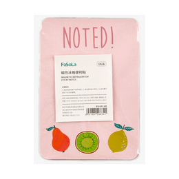 FaSoLa Magnetic Refrigerator Sticky Notes 3-piece set | Yami
