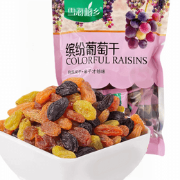 LIULIUMEI Three Flavors Rainbow Raisins 165g | Yami